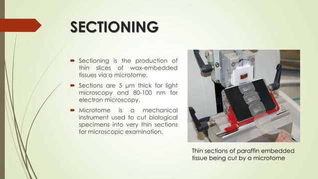 Microtomy - Preparation of Histological Slides | PDF | Biological Sciences | Science