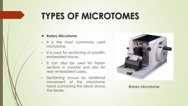 Microtomy - Preparation of Histological Slides | PDF | Biological Sciences | Science
