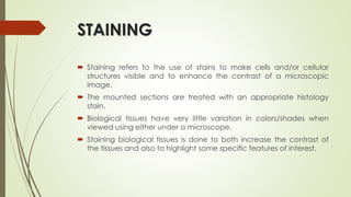 Microtomy - Preparation of Histological Slides | PDF