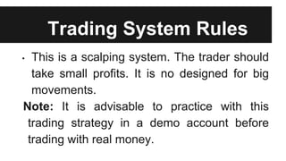 Micro trading technic with 1 minute charts | PPTX | Business and Finance
