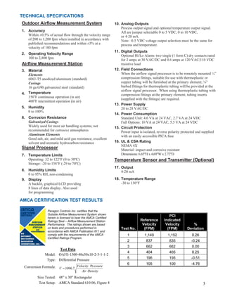 Microtrans differential pressure and airflow signal processor | PDF
