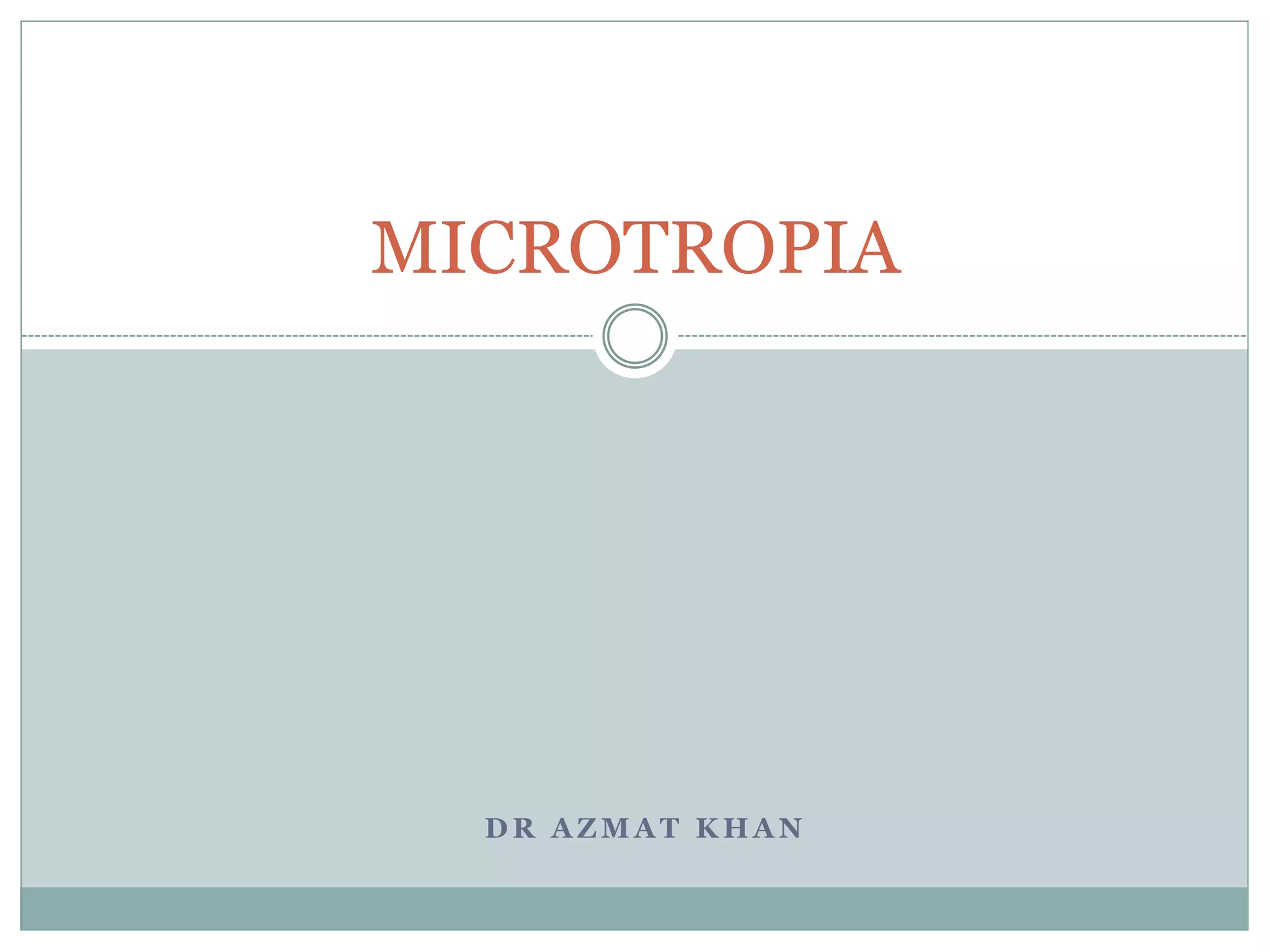 Microtropia | PPTX