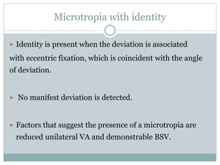 Microtropia | PPTX