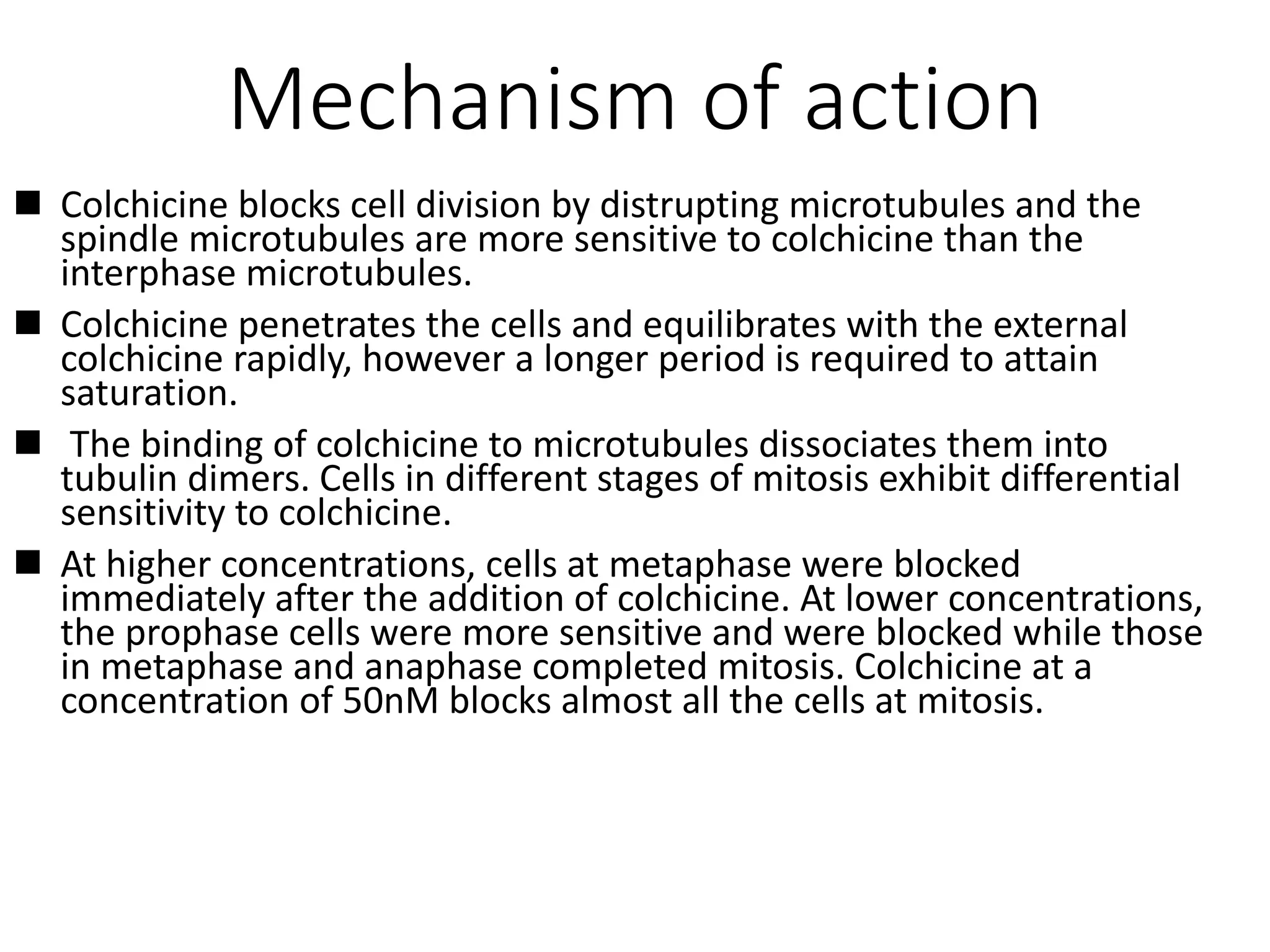 Microtubule inhibiting drugs | PPTX