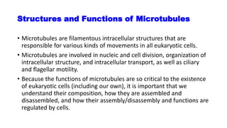 Microtubules | PPTX