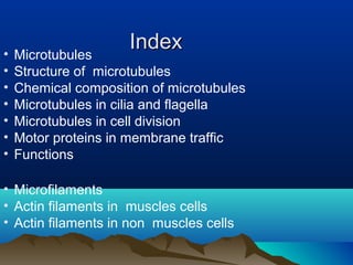 Microtubules by jimmy | PPT