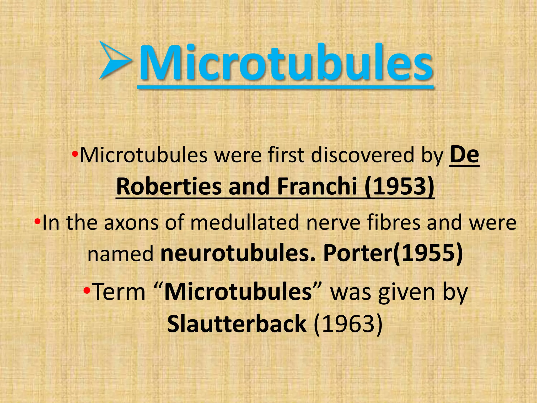 Microtubules & filaments.pptx 2 | PPSX