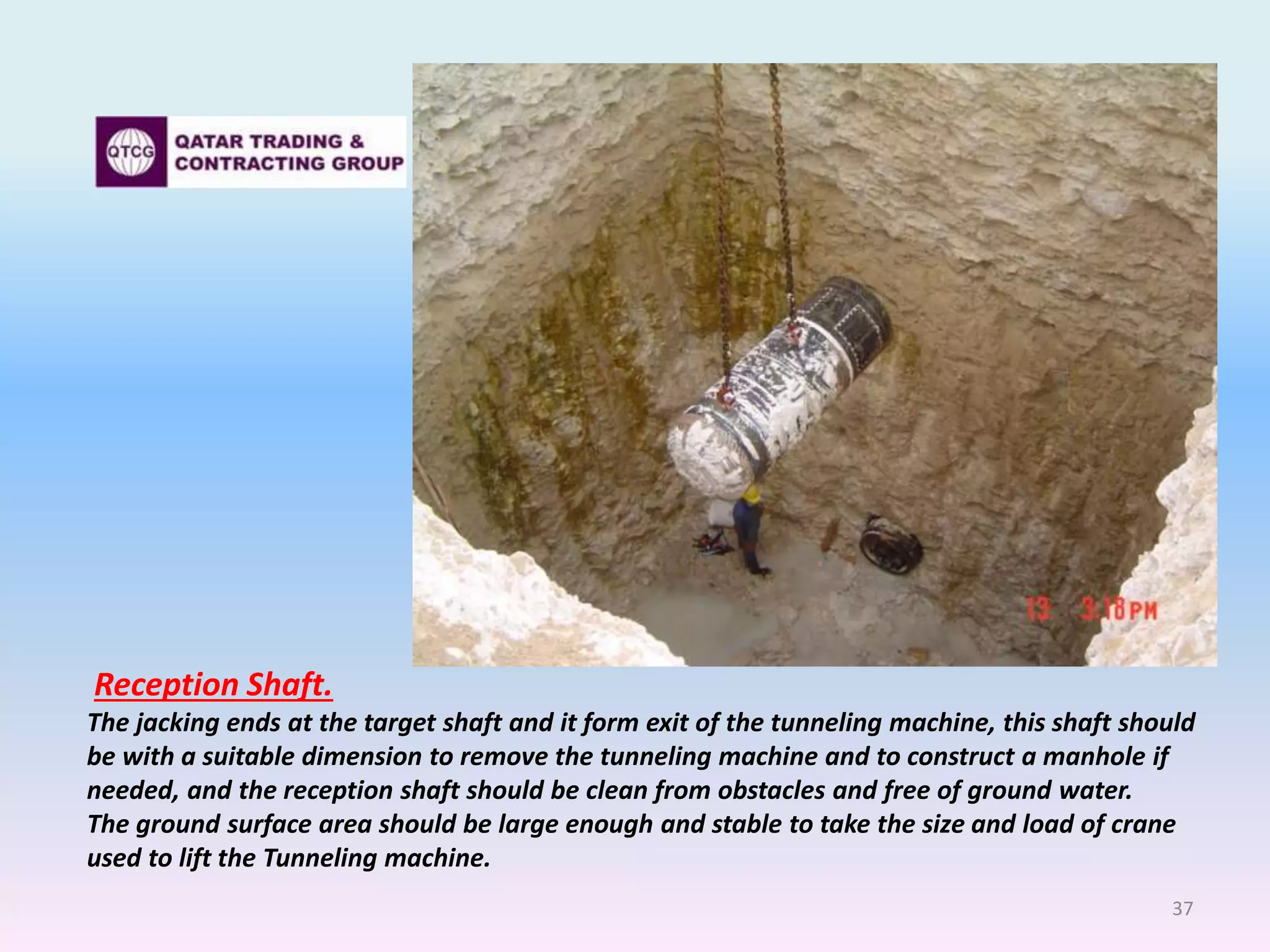 Microtunneling presentation 2014 | PPSX
