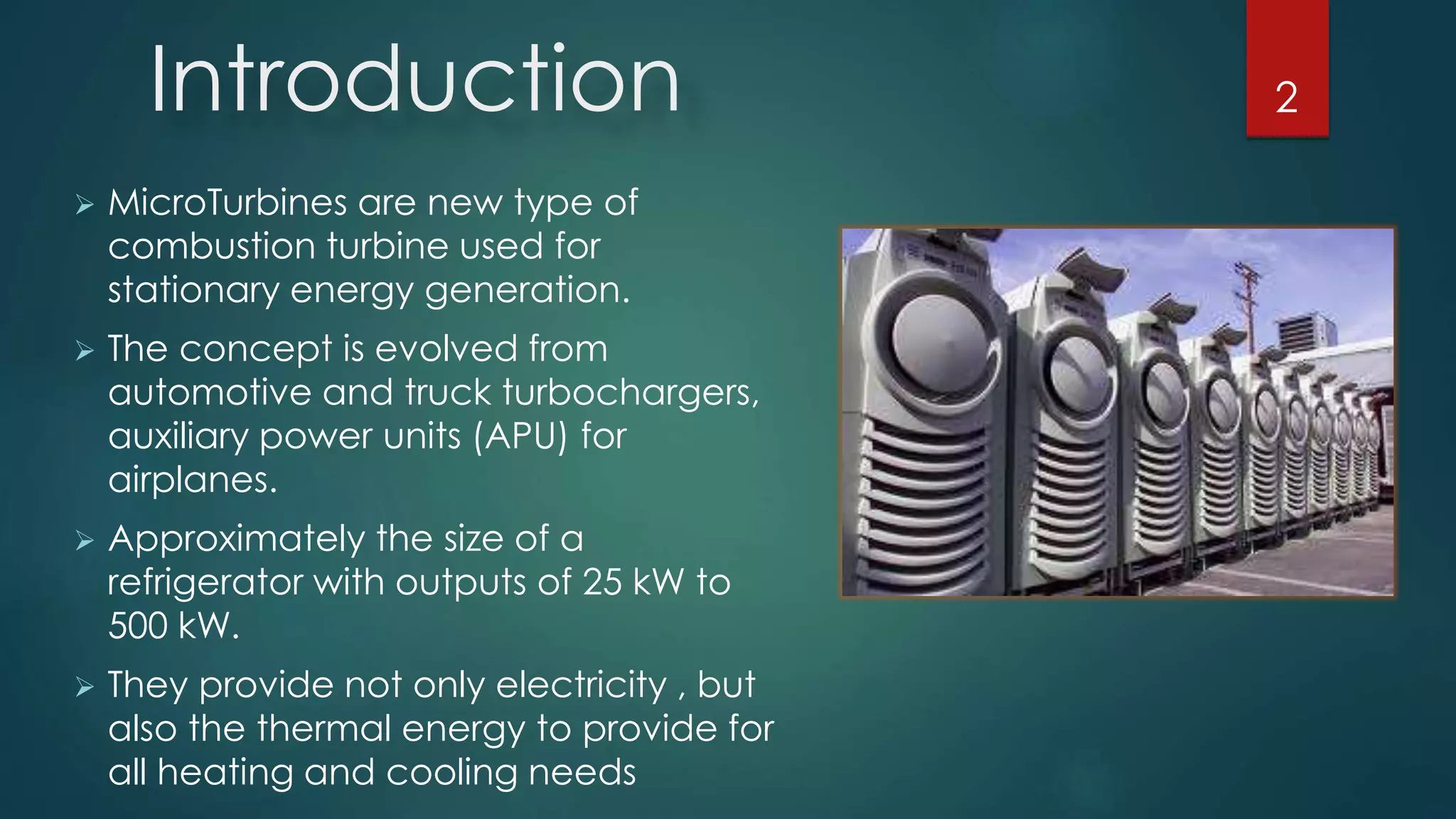 Microturbine | PPTX