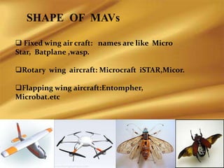 Micro aerial vehicles | PPT