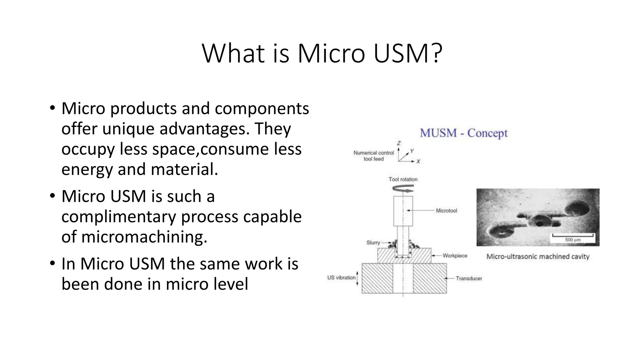 Ultrasonic Micro-machining | PPTX