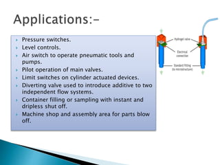 Micro valves | PPTX
