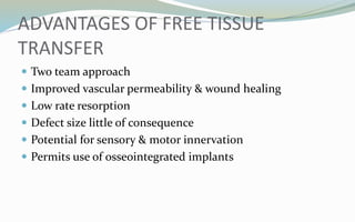 MICROVASCULAR FLAPS FOR RECONSTRUCTION IN ORAL CANCER.pptx
