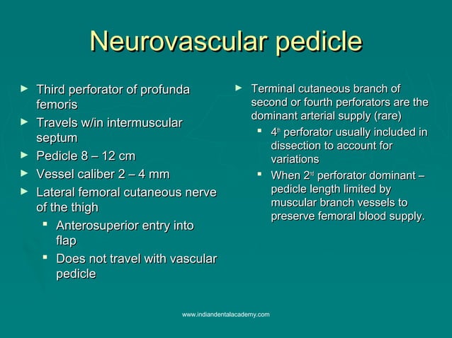 Micro vascular free flaps used in head and neck reconstruction ...