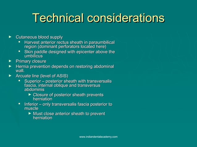 Micro vascular free flaps used in head and neck reconstruction ...