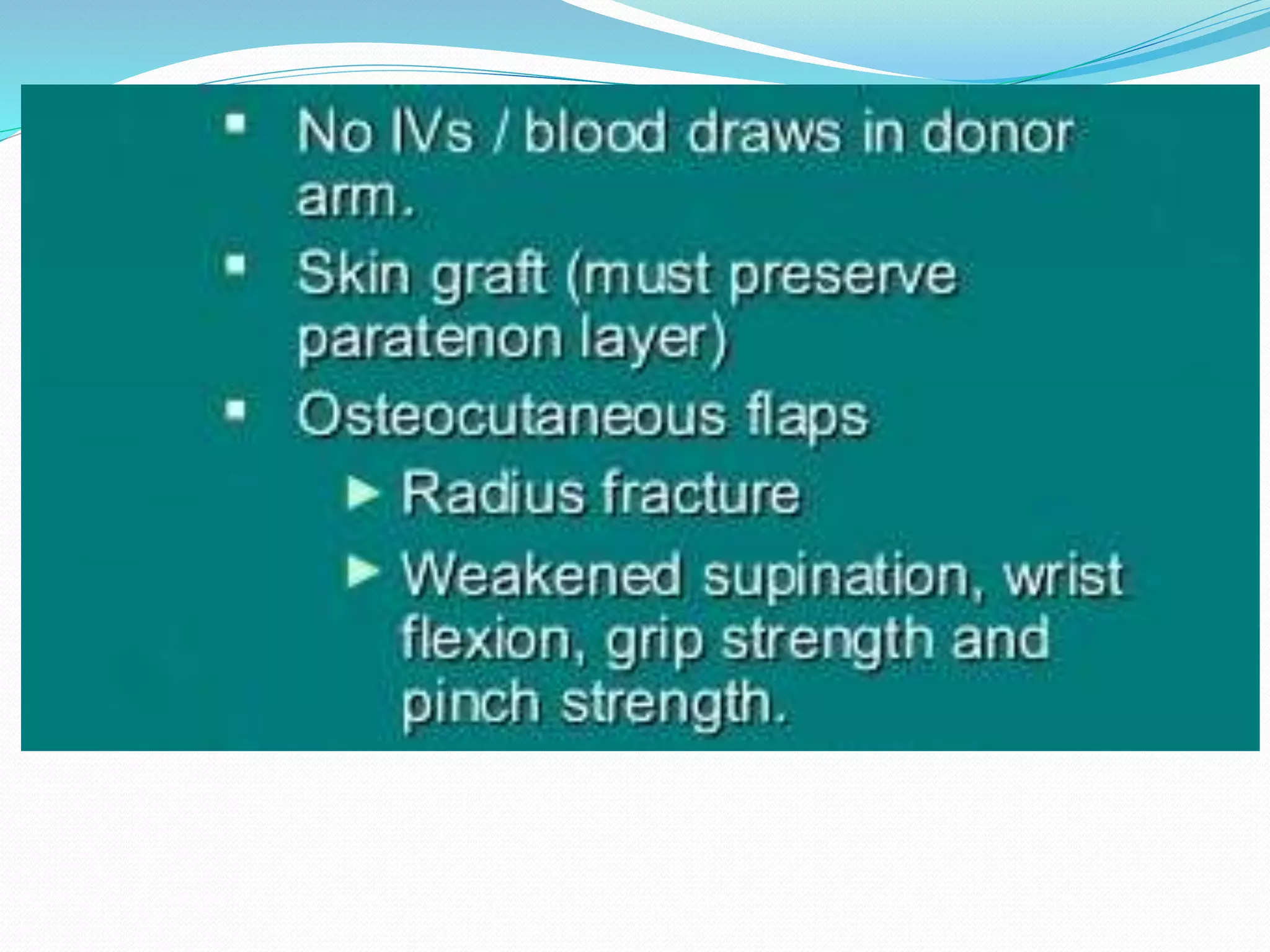 Microvascular flaps for reconstruction in head and neck cancer | PPTX
