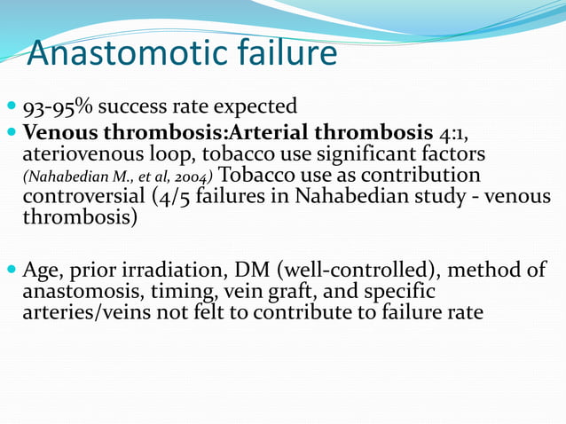 Microvascular flaps for reconstruction in head and neck cancer | PPTX ...