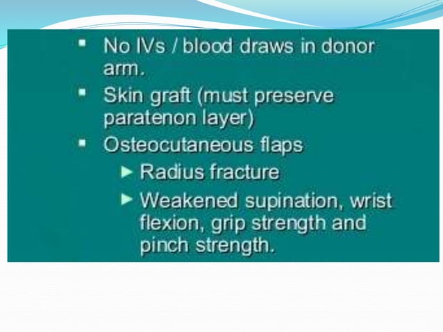 Microvascular flaps for reconstruction in head and neck cancer | PPTX ...