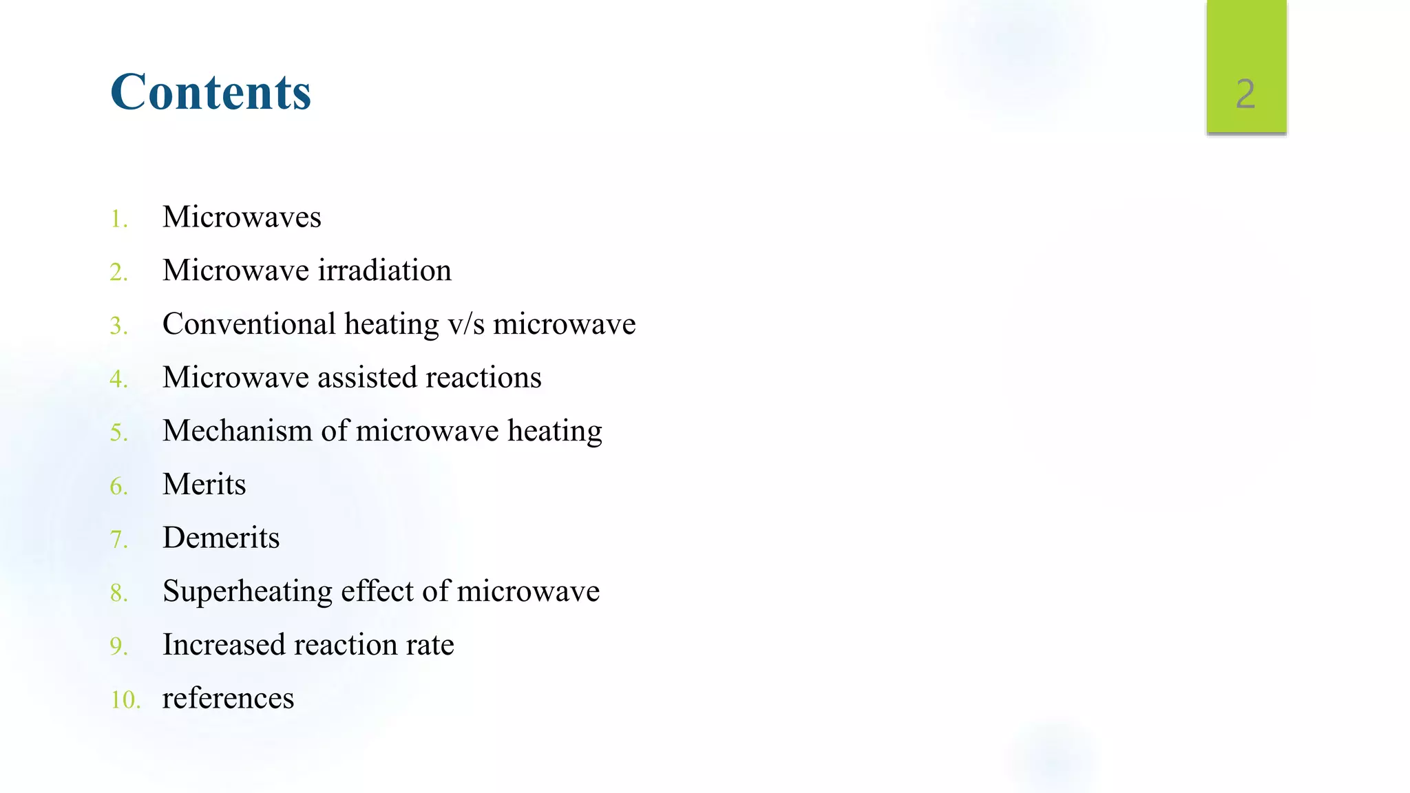 microvave assisted reaction.pptx | Chemistry | Science