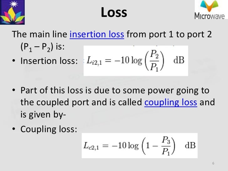 Microwave Directional Coupler Paramets And Applications