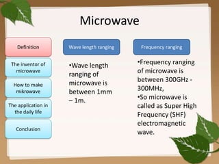 Microwave | PPTX