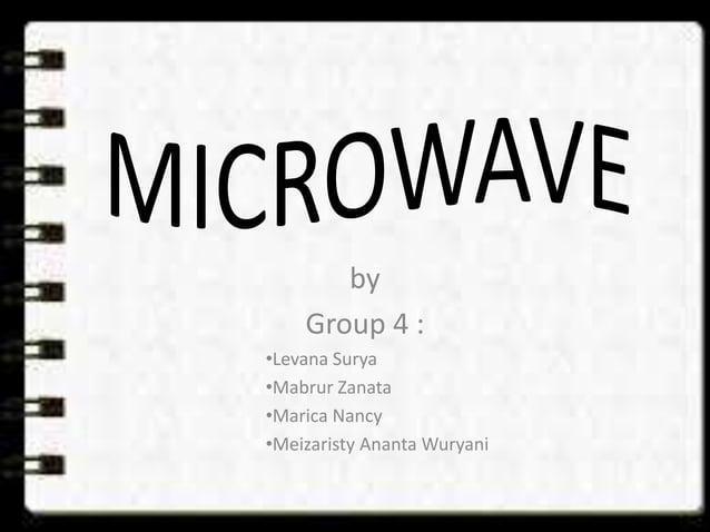 Microwave | PPTX