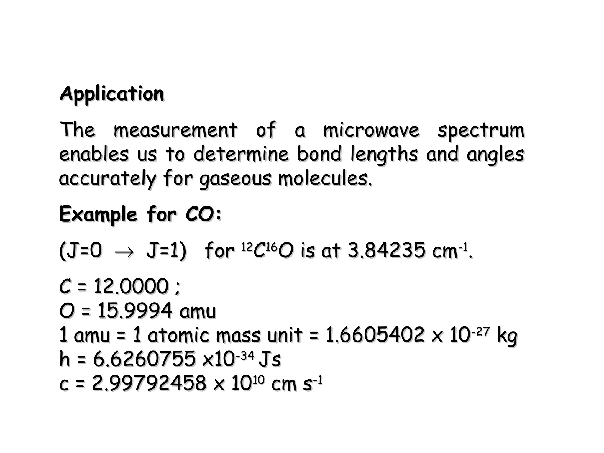 Microwave Spectroscopy | PPT