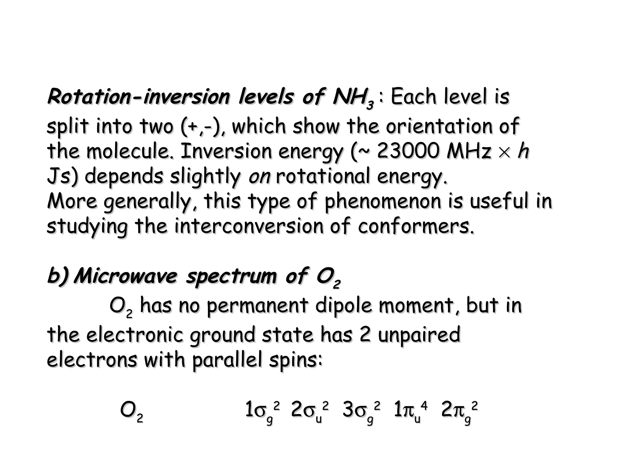 Microwave Spectroscopy | PPT