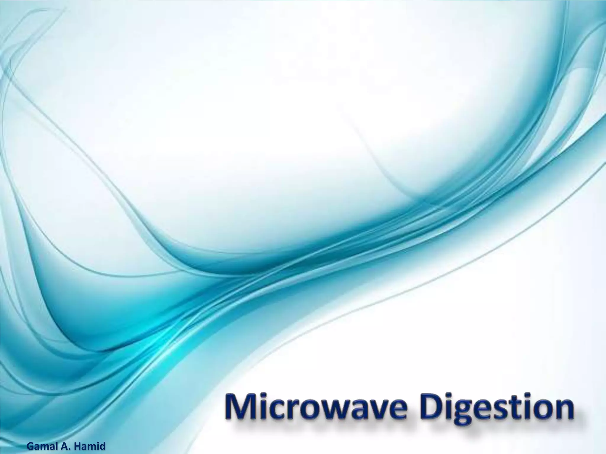 Microwave digestion | PPTX