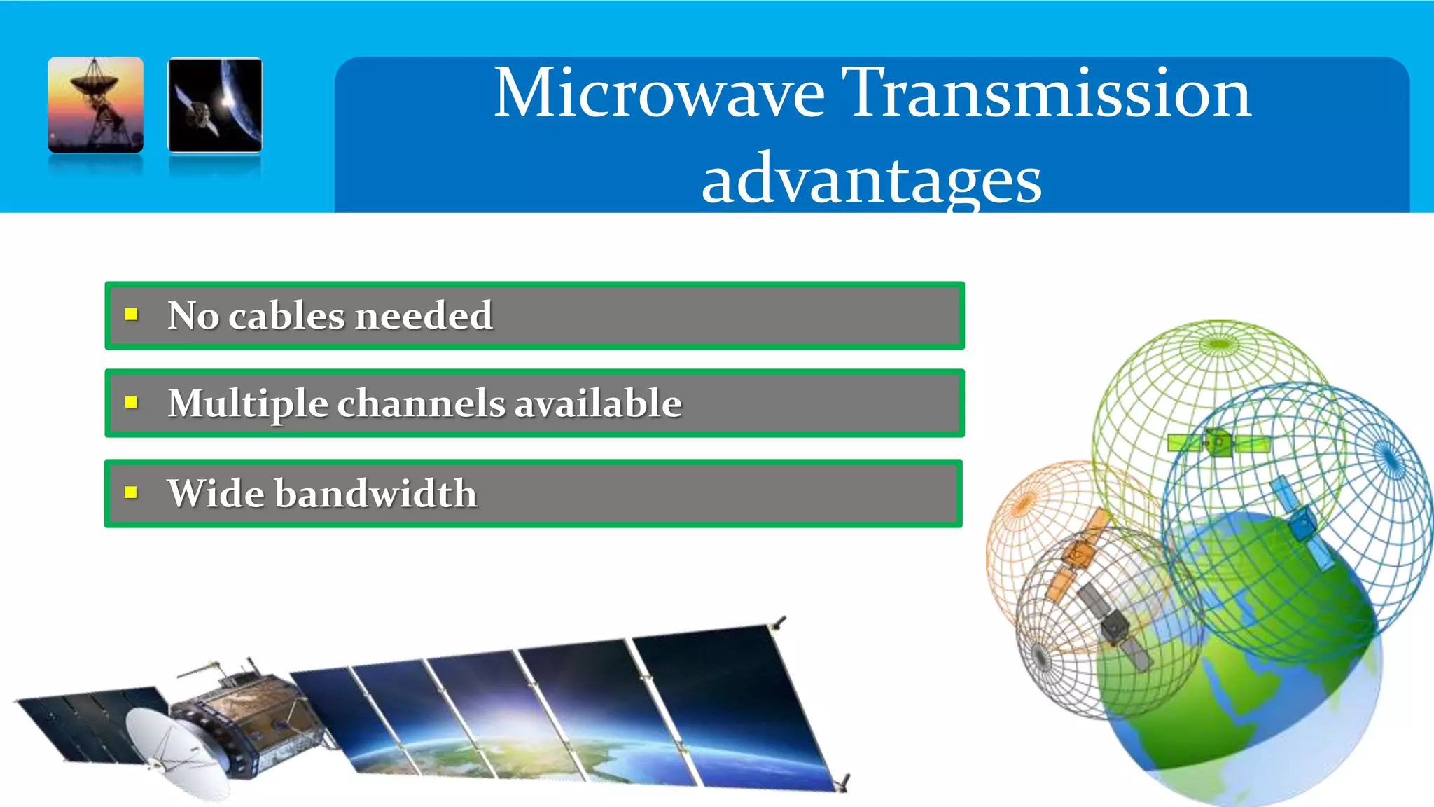 Microwave –Terrestrial & Satellite | PPTX