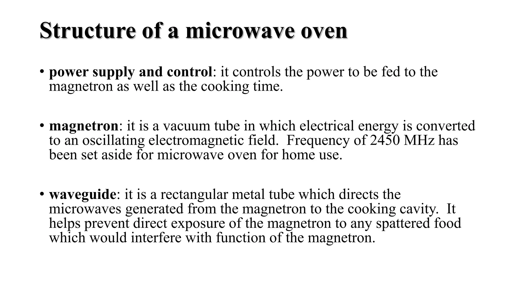 How a Microwave Works | PPTX