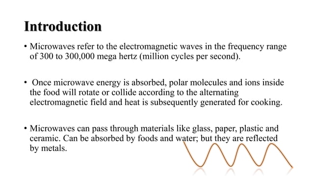 How a Microwave Works | PPTX | Science