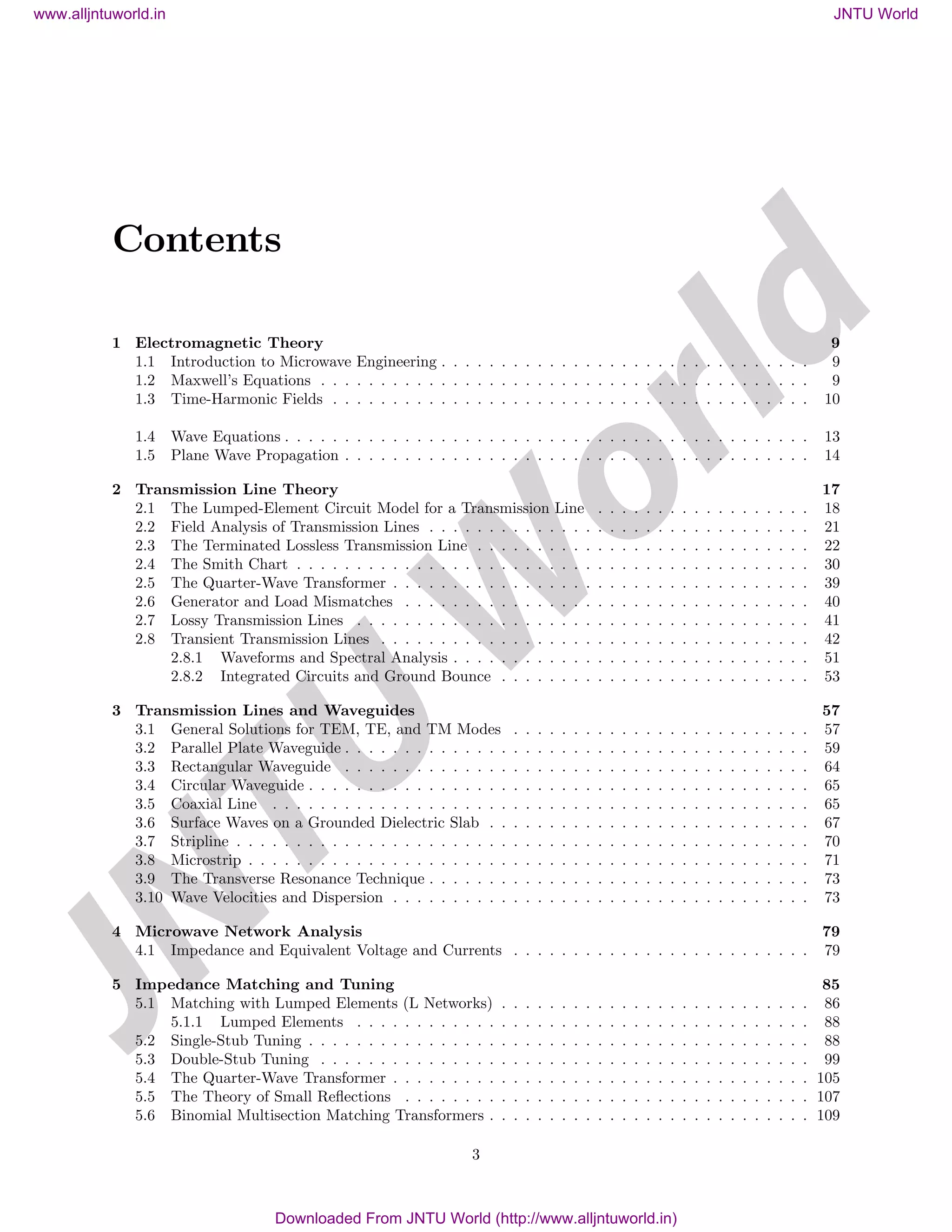 Microwave Engineering | PDF