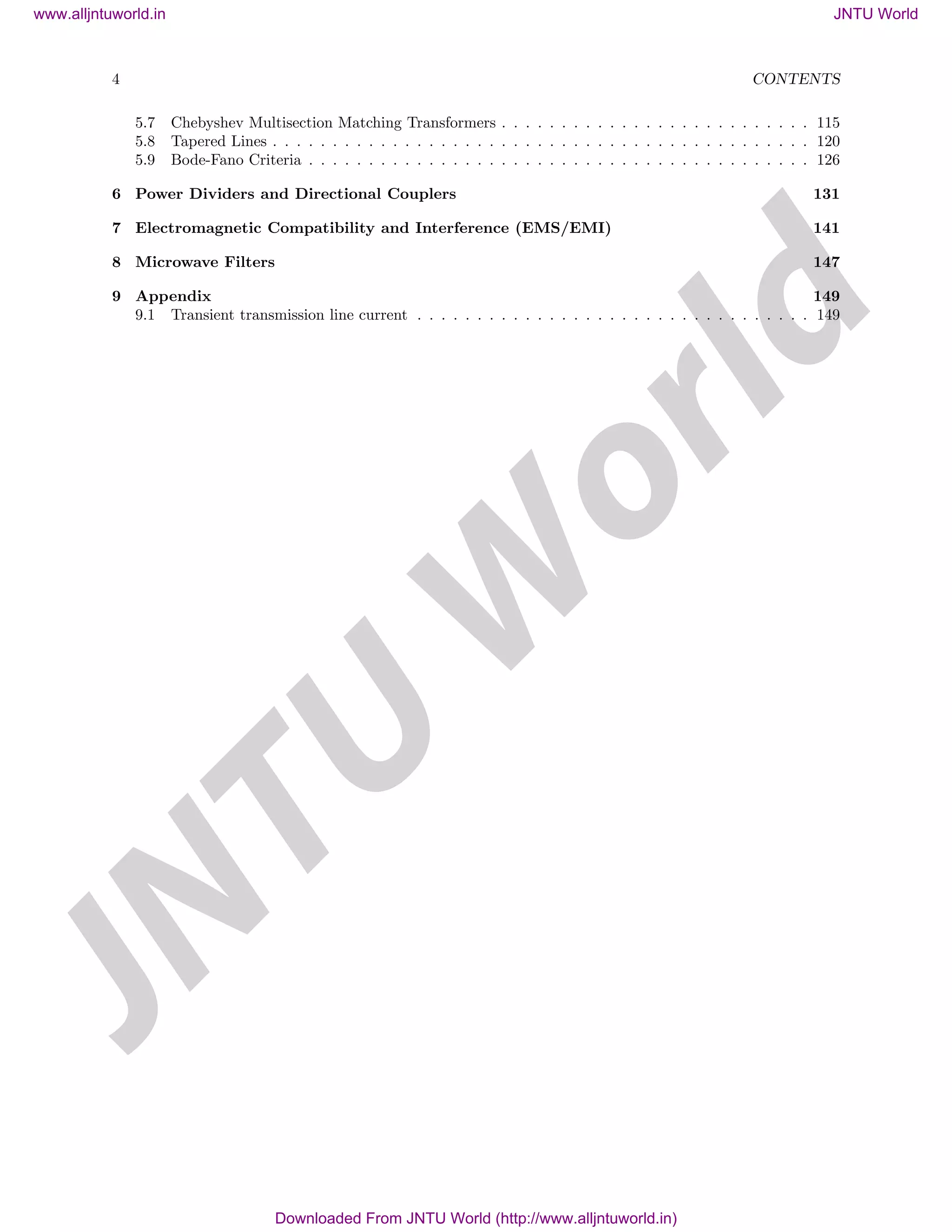 Microwave Engineering | PDF