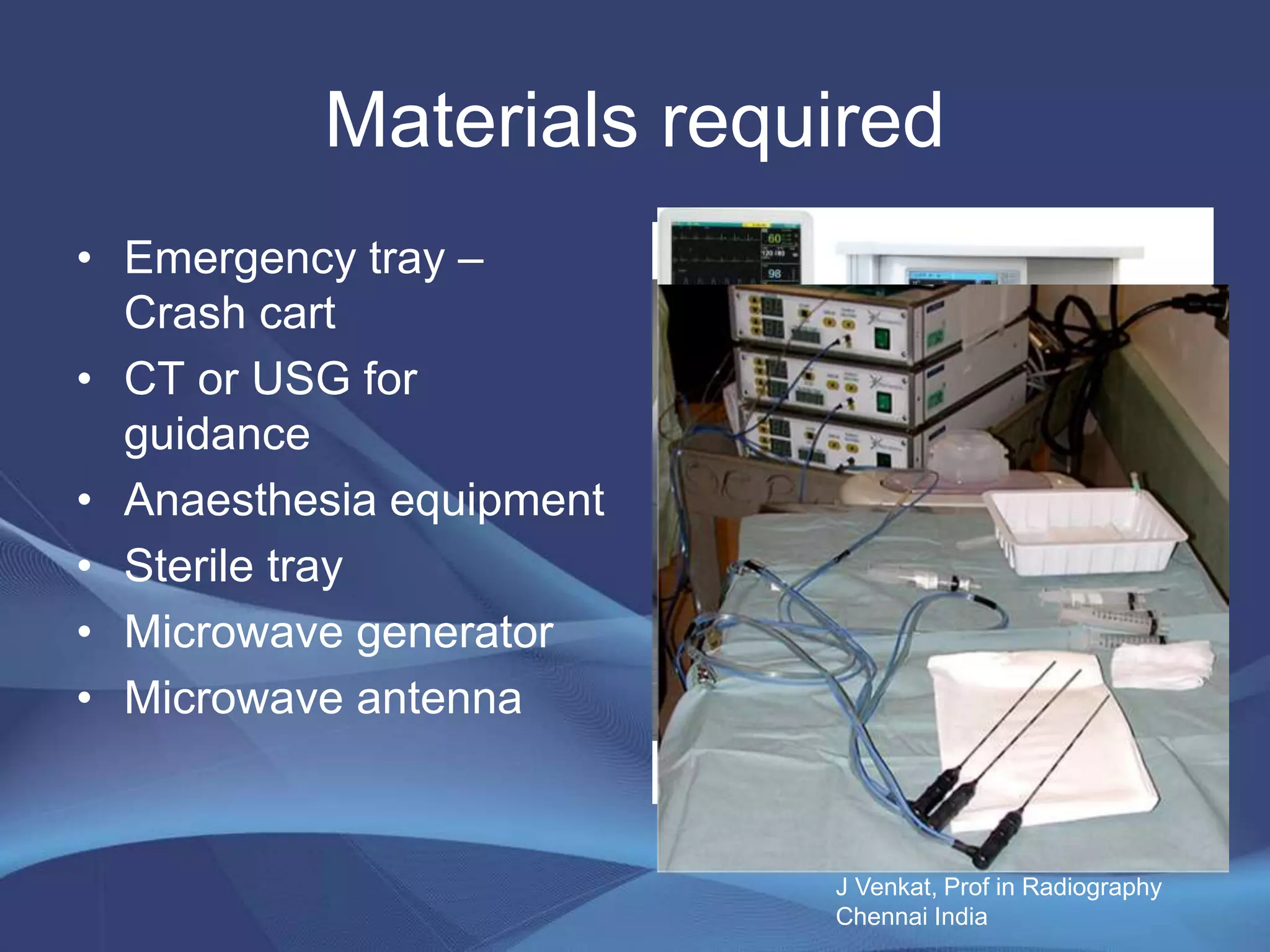 Microwave ablation by J Venkat may 2020 | PPT