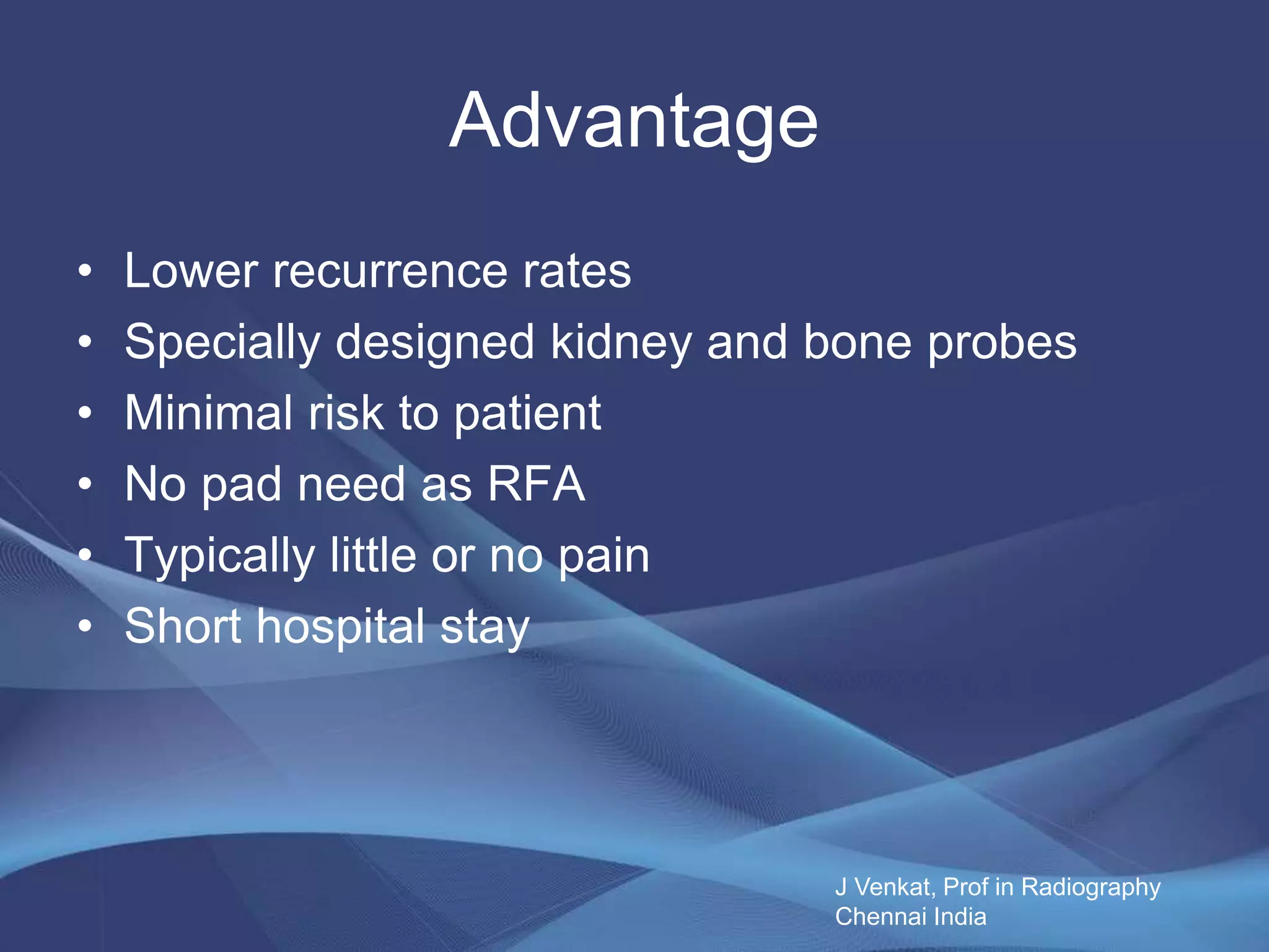 Microwave ablation by J Venkat may 2020 | PPT