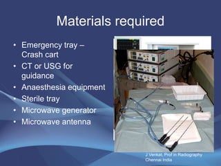 Microwave ablation by J Venkat may 2020 | PPT