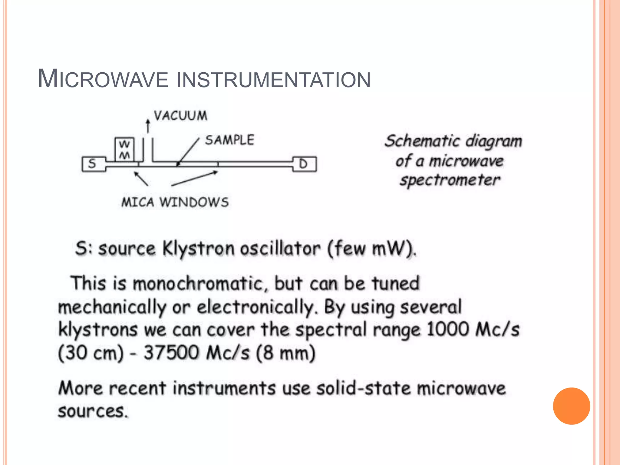 Microwave and infrared spectroscopy of polyatomic molecules | PPTX