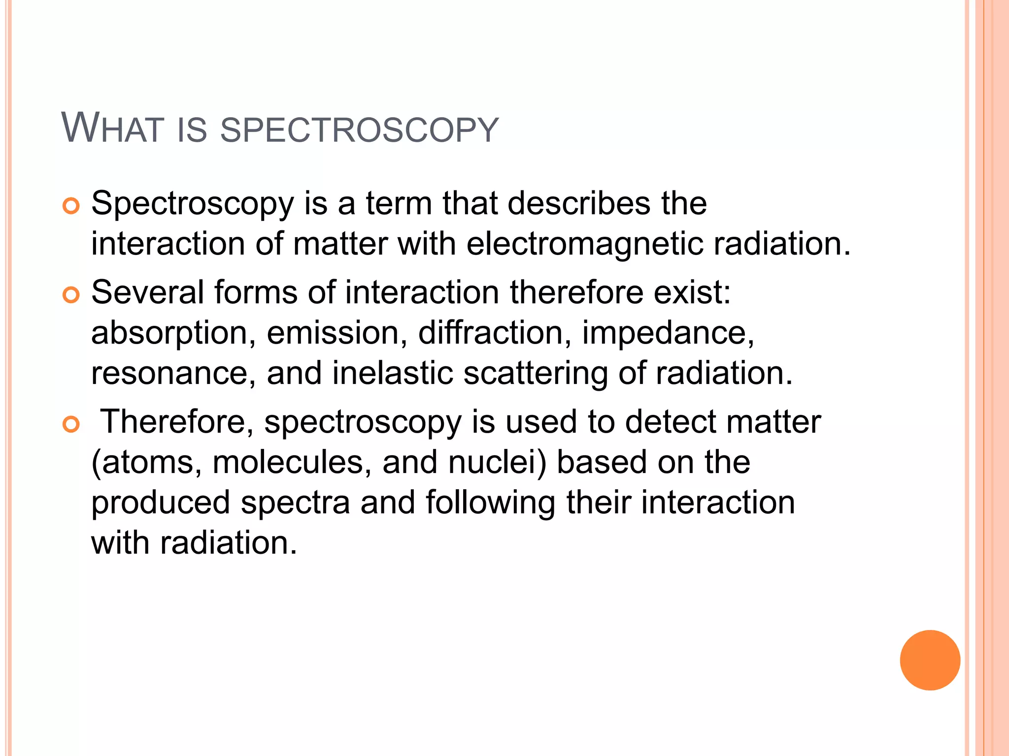 Microwave and infrared spectroscopy of polyatomic molecules | PPTX