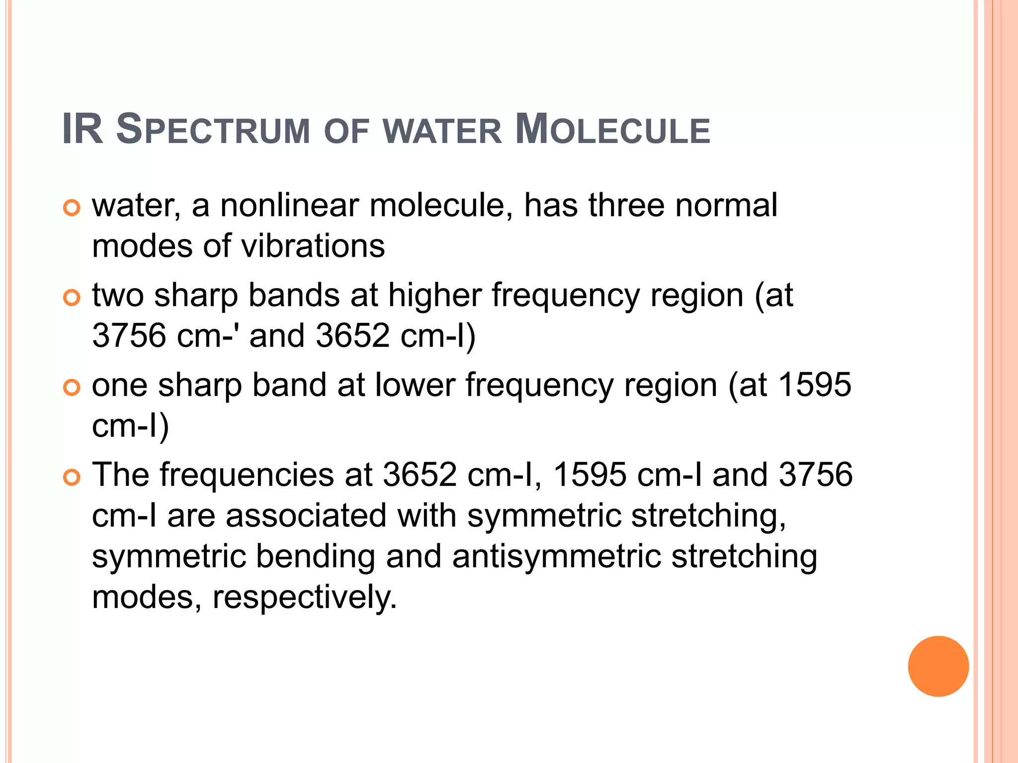 Microwave and infrared spectroscopy of polyatomic molecules | PPTX