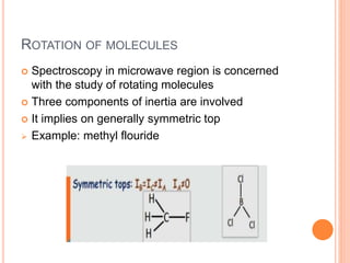 Microwave and infrared spectroscopy of polyatomic molecules | PPTX