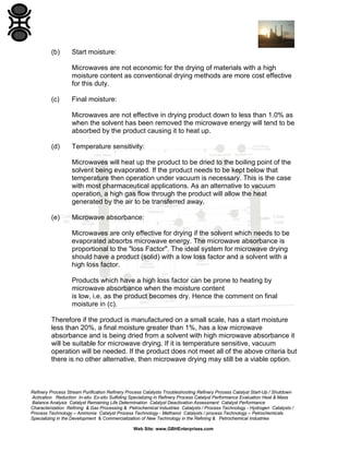 Microwave and Radio Frequency Drying | PDF