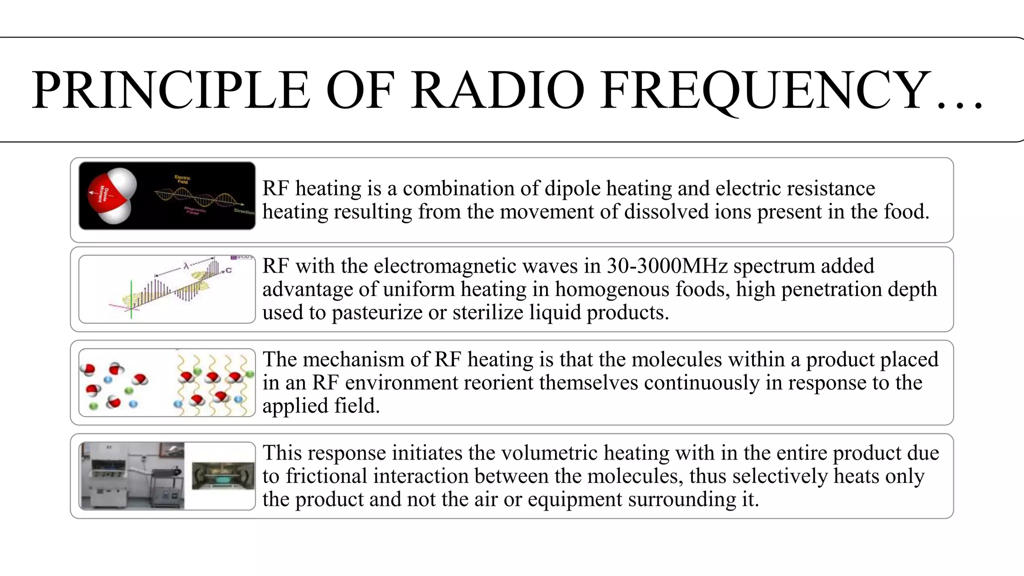 Microwave and Radio frequency Processing | PPTX