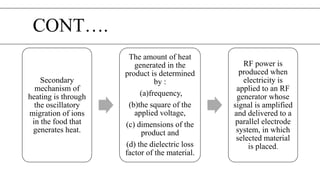 Microwave and Radio frequency Processing | PPTX