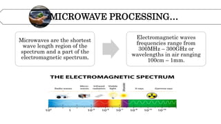 Microwave and Radio frequency Processing | PPTX