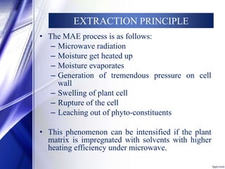Microwave Assisted Extraction | PPTX