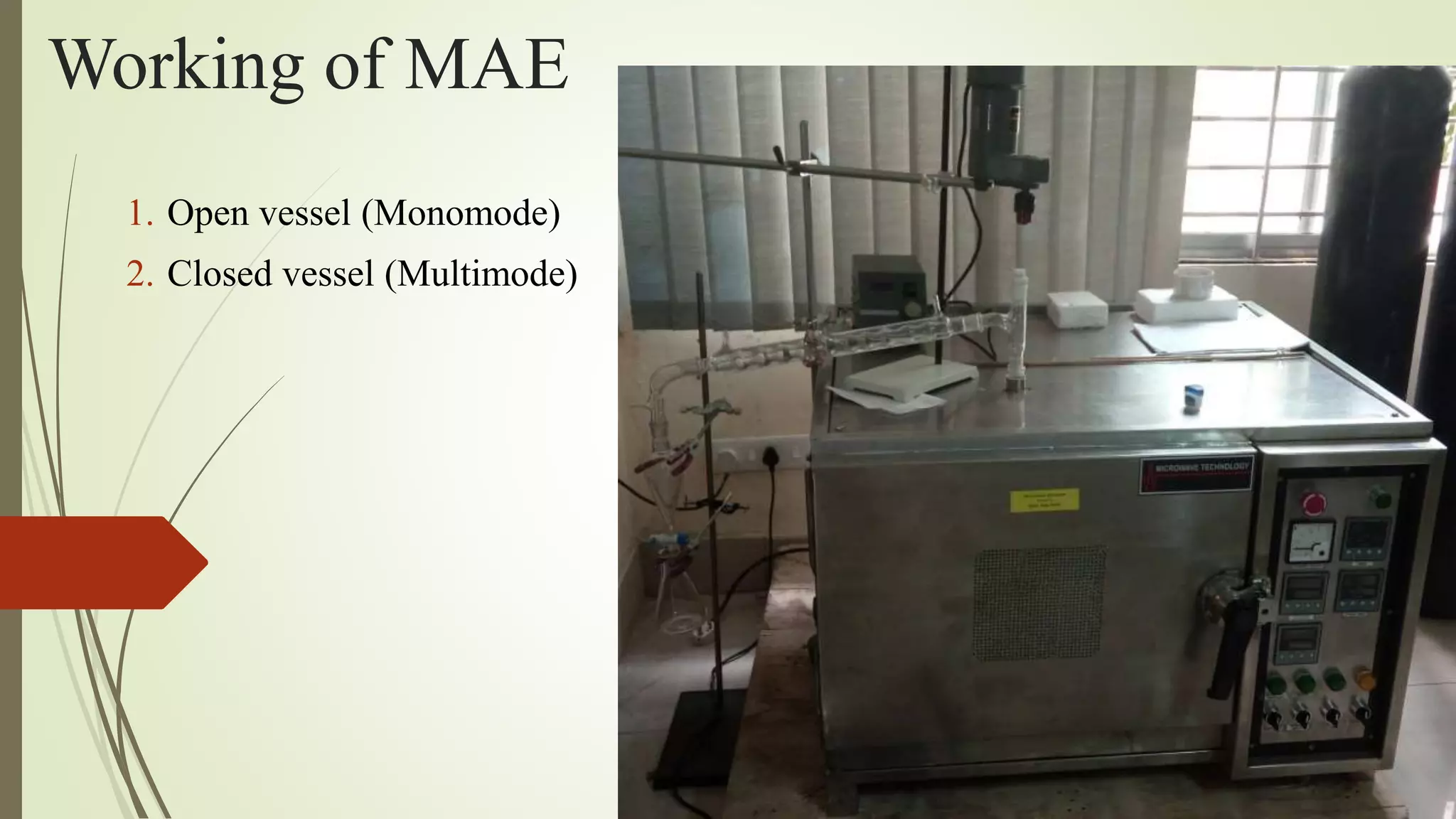 Microwave assisted extraction | PPTX