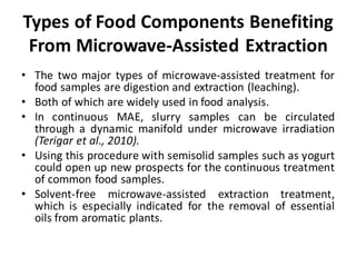 Microwave assisted extraction: An Advanced extraction technique | PDF