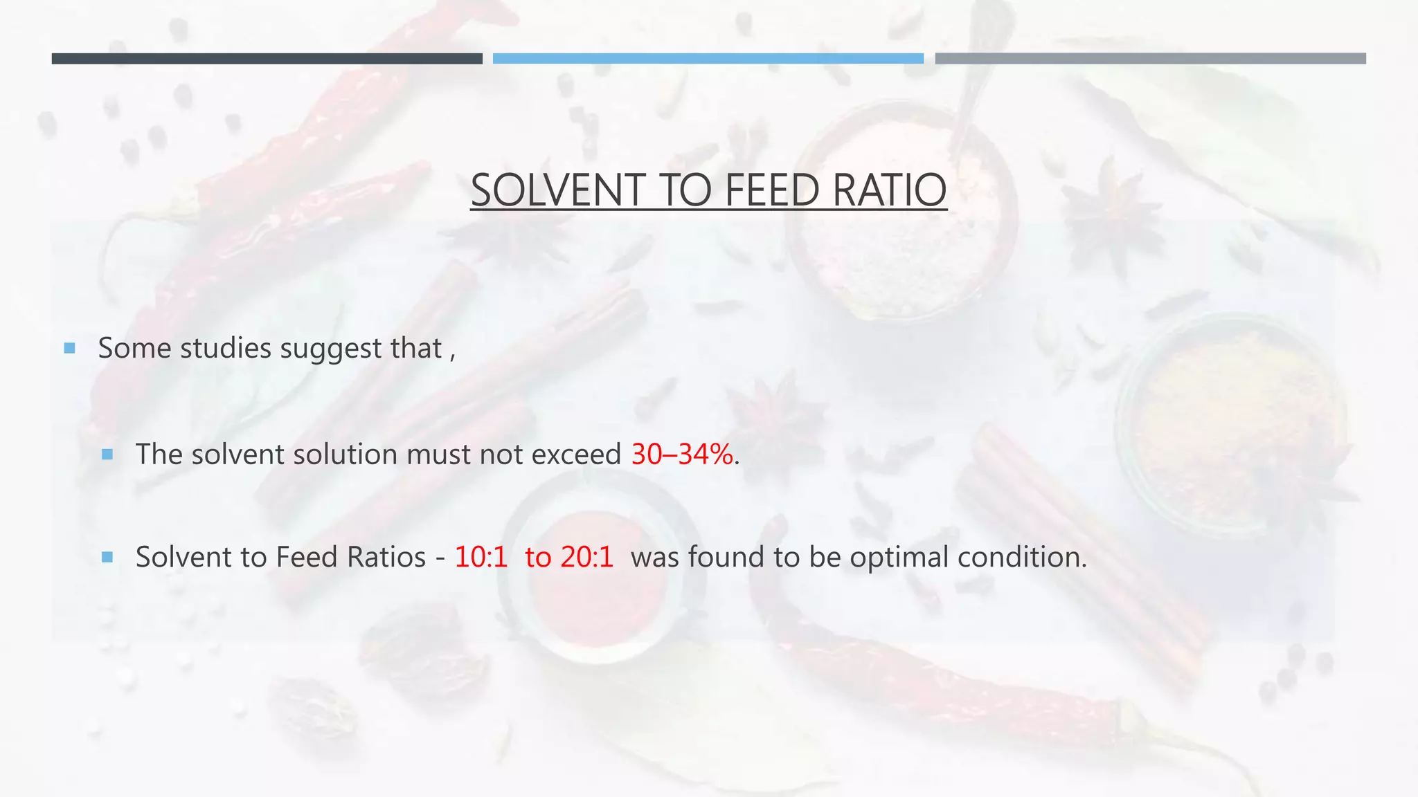 Microwave assisted extraction of spice oleoresins and oils | PPTX