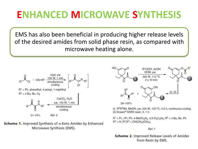 Microwave assisted organic synthesis | PPTX